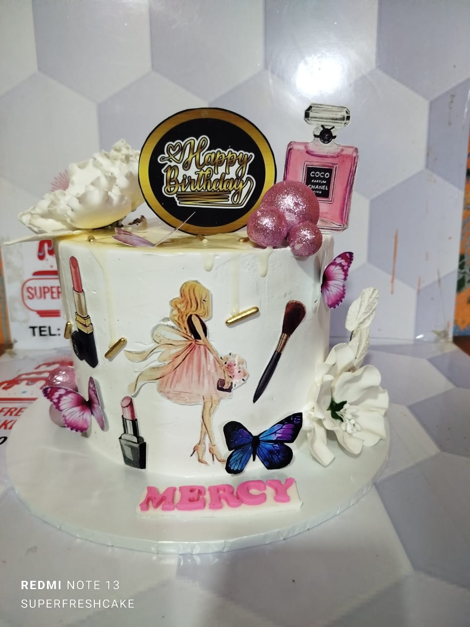 Slay Girl Birthday cake - Super Fresh Cakes Kenya